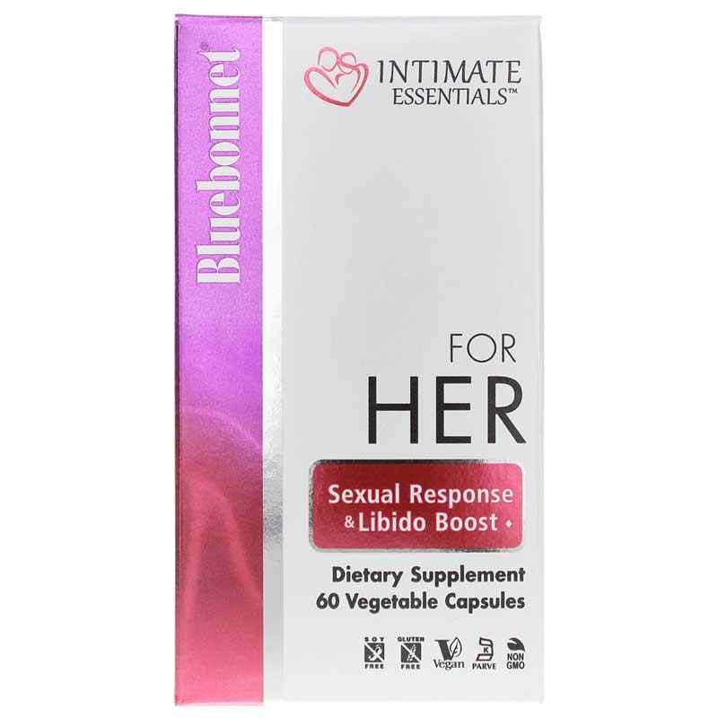 Intimate Essentials For Her Sexual Response & Libido Boost, Bluebonnet